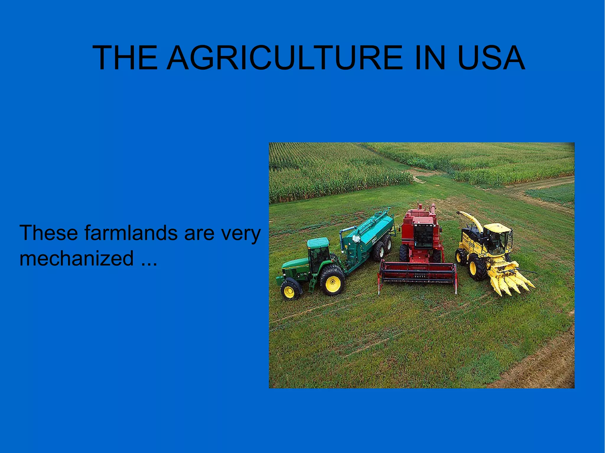 Agriculture in usa | ODP