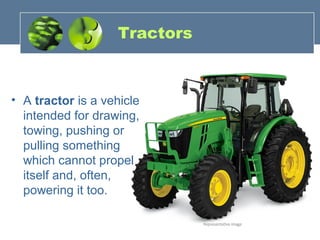 Agriculture machinery | PPT