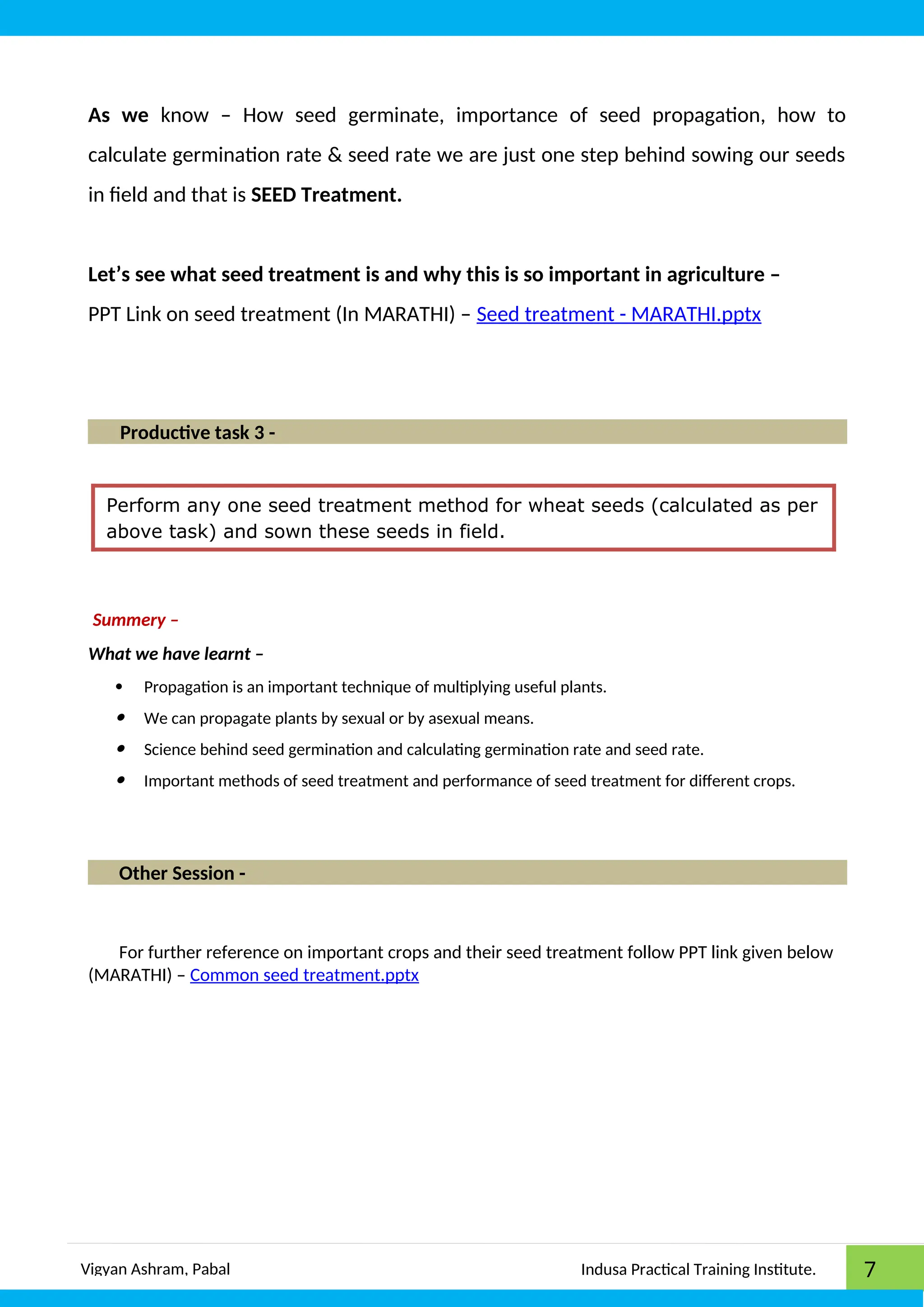 Agriculture_Nursery_Importance of plant propagation and seed treatment ...