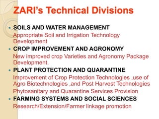 Agriculture & nutrition semionar zambia march 2012_zari | PPT