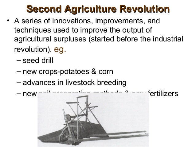 Agricultural Revolution Inventions