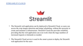 Smart Agriculture using IOT and machine learning | PPTX