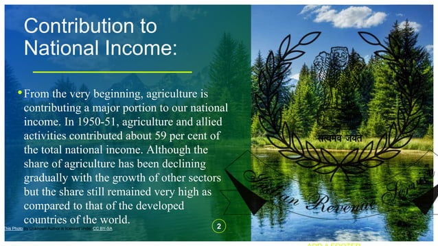 Agriculture reforms & contribution to indian economy [autosaved] | PPT