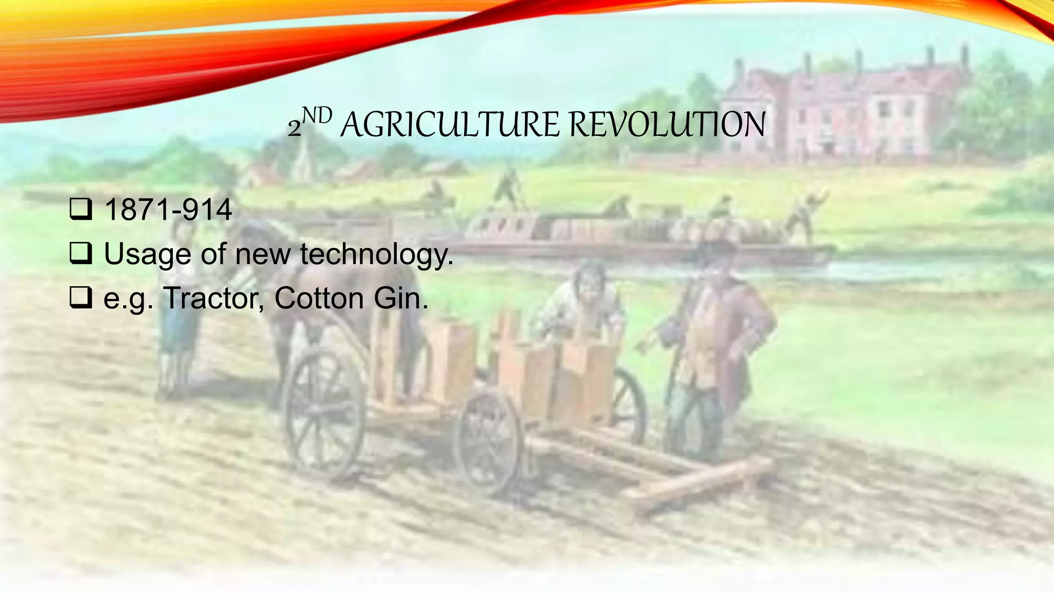 Agriculture revolution | PPTX