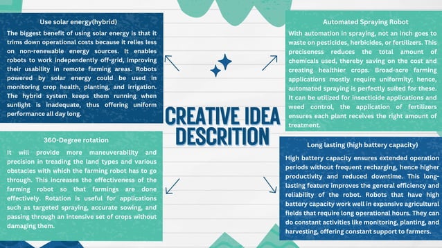 AGRICULTURE ROBOT ( INNOVATION FOR AGRICULTURE) | PDF