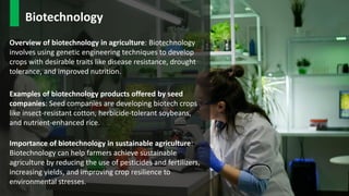 Agriculture Seeds Company: Innovations and Technologies for Sustainable ...
