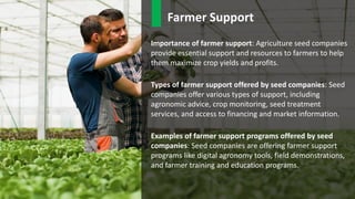 Agriculture Seeds Company: Innovations and Technologies for Sustainable ...