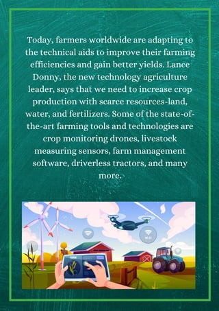 Agriculture technology trends 2021: Collaborating tech with agriculture ...