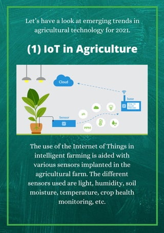 Agriculture technology trends 2021: Collaborating tech with agriculture ...