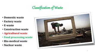 Agriculture waste into wealth | PPTX
