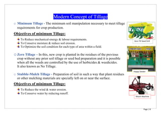 Agriculural Machinery (Primary-Secondary Tillage) | PDF