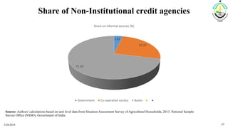 Agricultural finance | PPTX