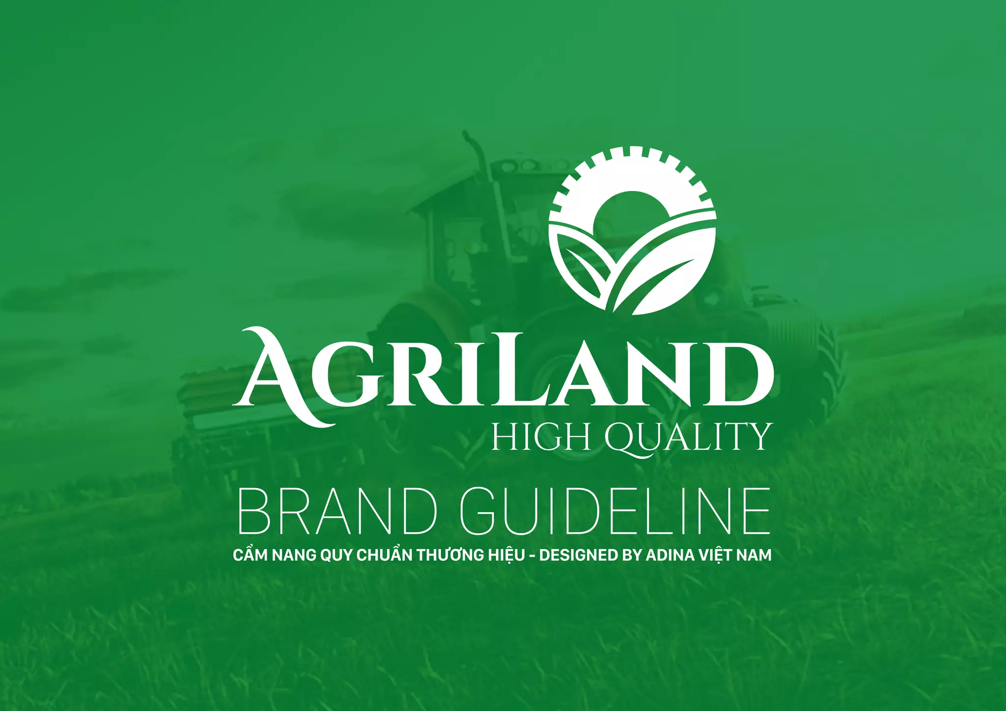 Thiết kế logo Agriland brand guidelines | PPT