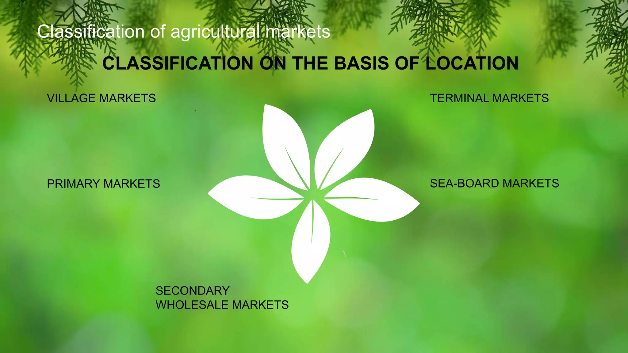 Agricultural marketing | PPTX