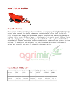 Agrimir Farm Equipment Manufacturer | PDF