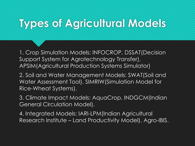 agricultural model using data on internet.pptx