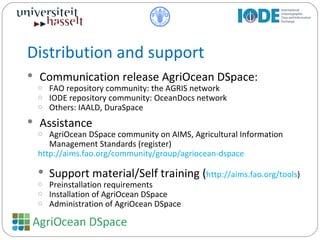 AgriOcean DSpace: an introduction | PPT | Desktop Publishing | Computer ...