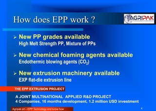 Agripak Foam PP (EPP) Extrusion & Thermoforming | PDF