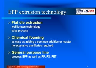 Agripak Foam PP (EPP) Extrusion & Thermoforming | PDF