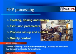 Agripak Foam PP (EPP) Extrusion & Thermoforming | PDF