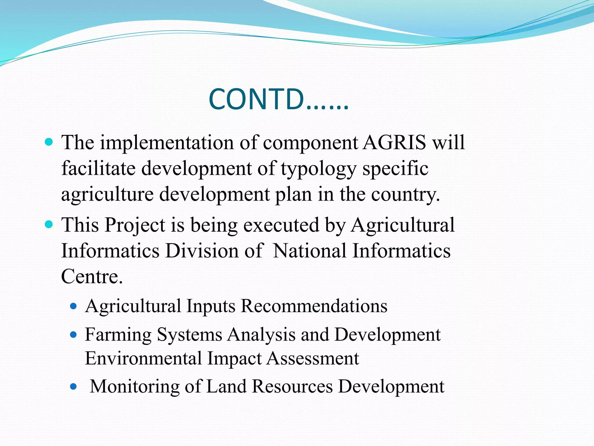 AGRIS (agricultural information system) | PPTX