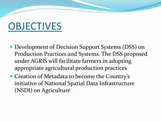 Agris (agricultural information system) | PPT