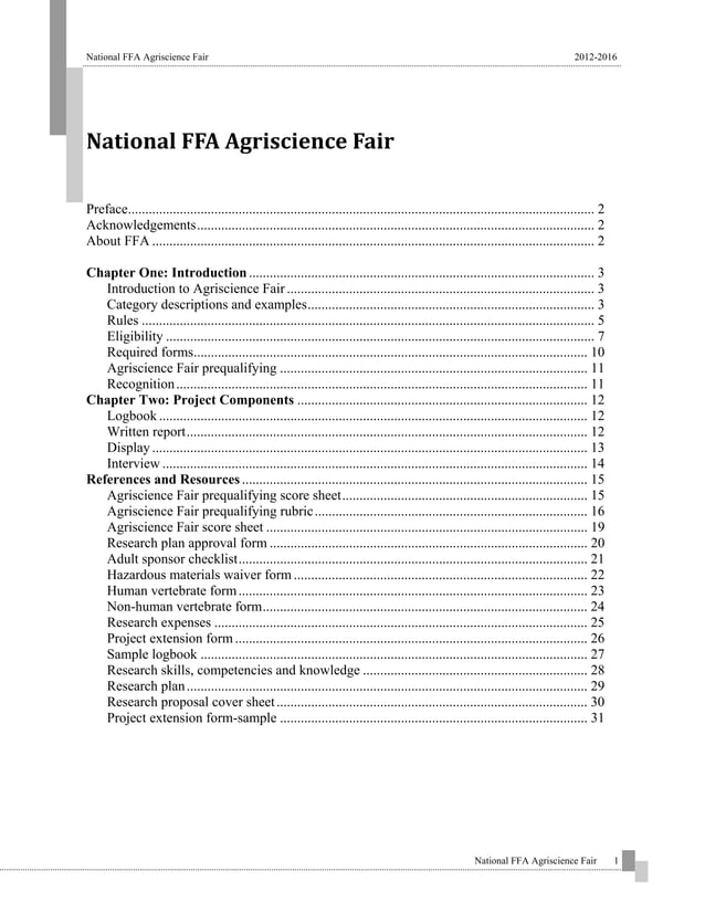 Agriscience fair-handbook-2012 | PDF