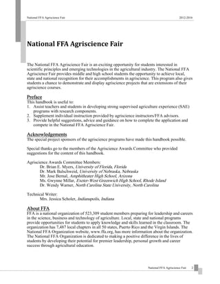 Agriscience fair-handbook-2012 | PDF