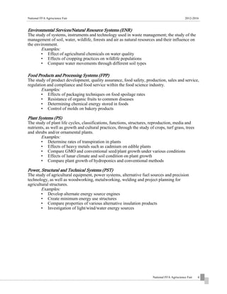 Agriscience fair-handbook-2012 | PDF