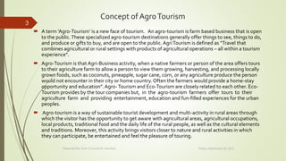 Agri tourism concept | PDF