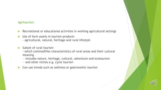 About Agritourism | PPTX