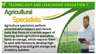 Exploring Agribusiness Careers and Department of Agriculture Grants | PPTX