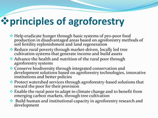 Agro-forestry | PPTX