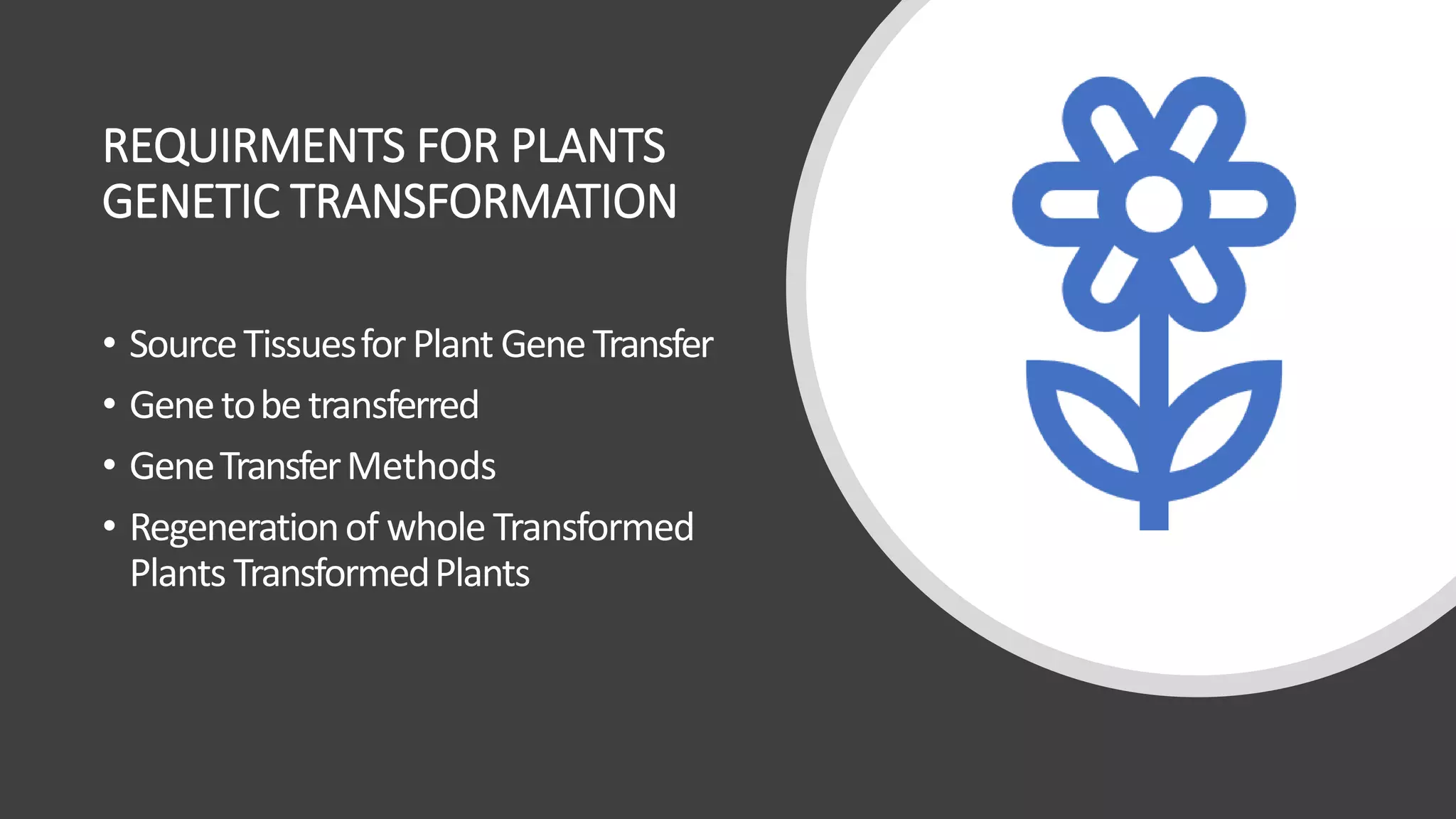 Agrobacterium Mediated Transformation Pptx
