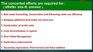 Agro climatic zones of jharkhand, rainfall patterns & abiotic stresses ...