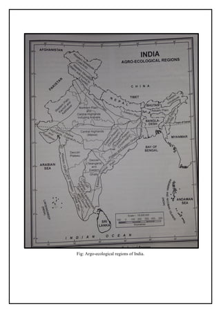 Agro-Ecological Regions of India | PDF