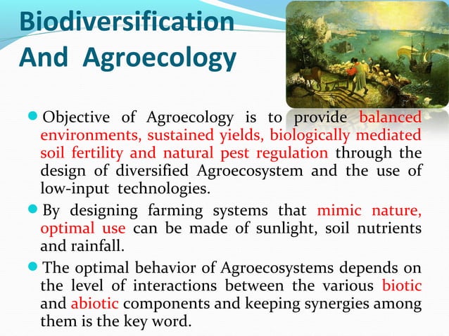 Agro ecology Concept | PPT