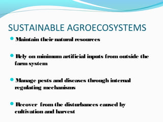 Agro ecology Concept | PPT