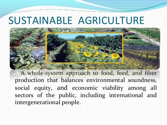 Agro Ecology Concept
