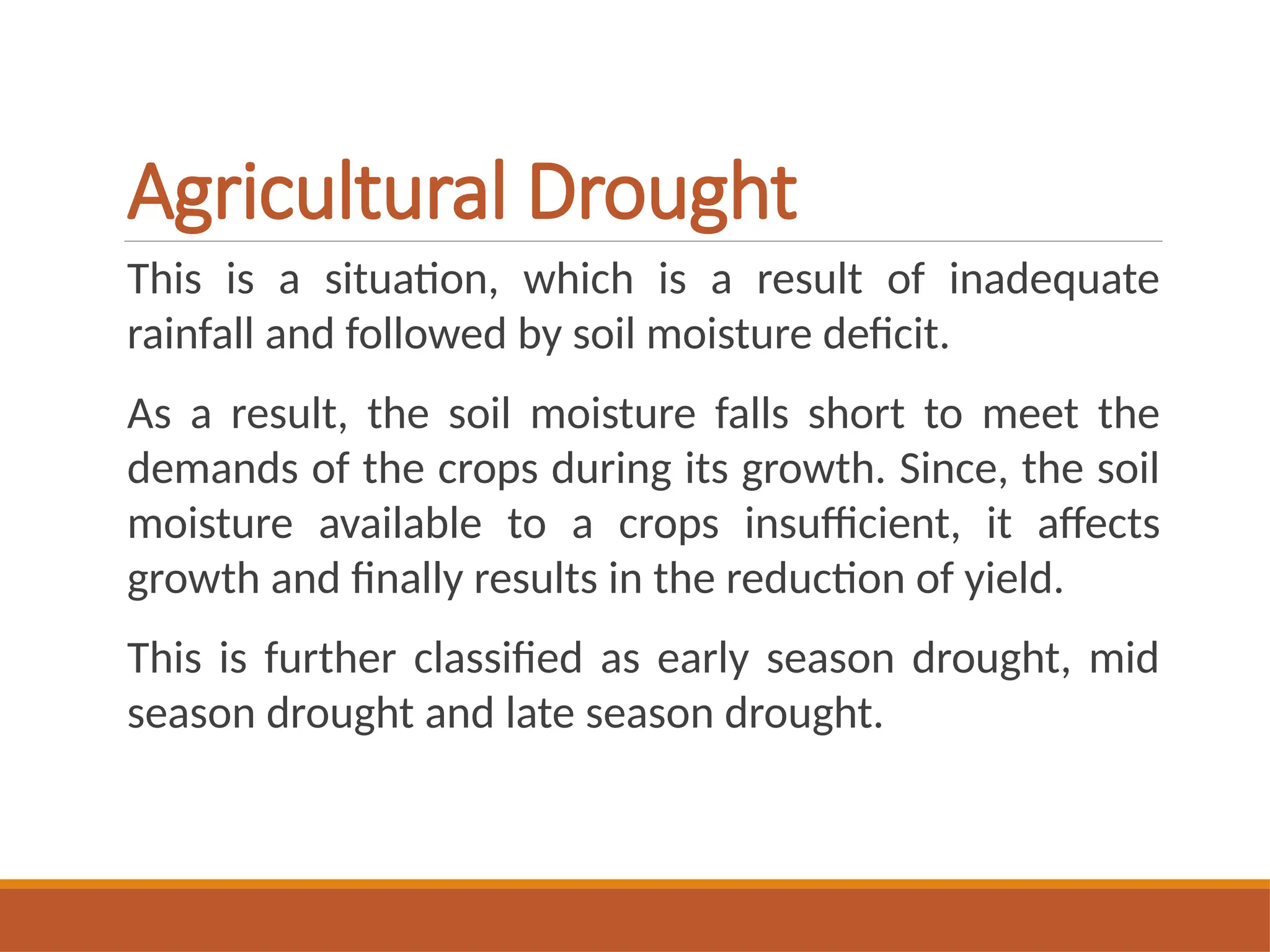 Agro-Mtreology Chapter Seven Drought.pptx