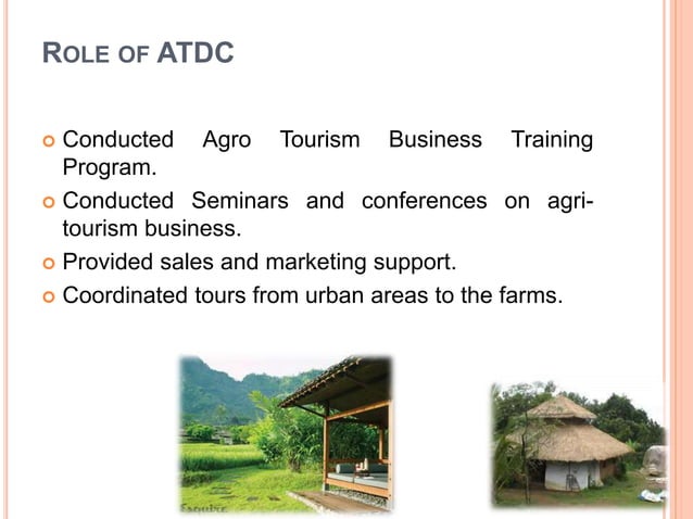 Agro tourism scope and opportunities for the farmers in india by vinay ...