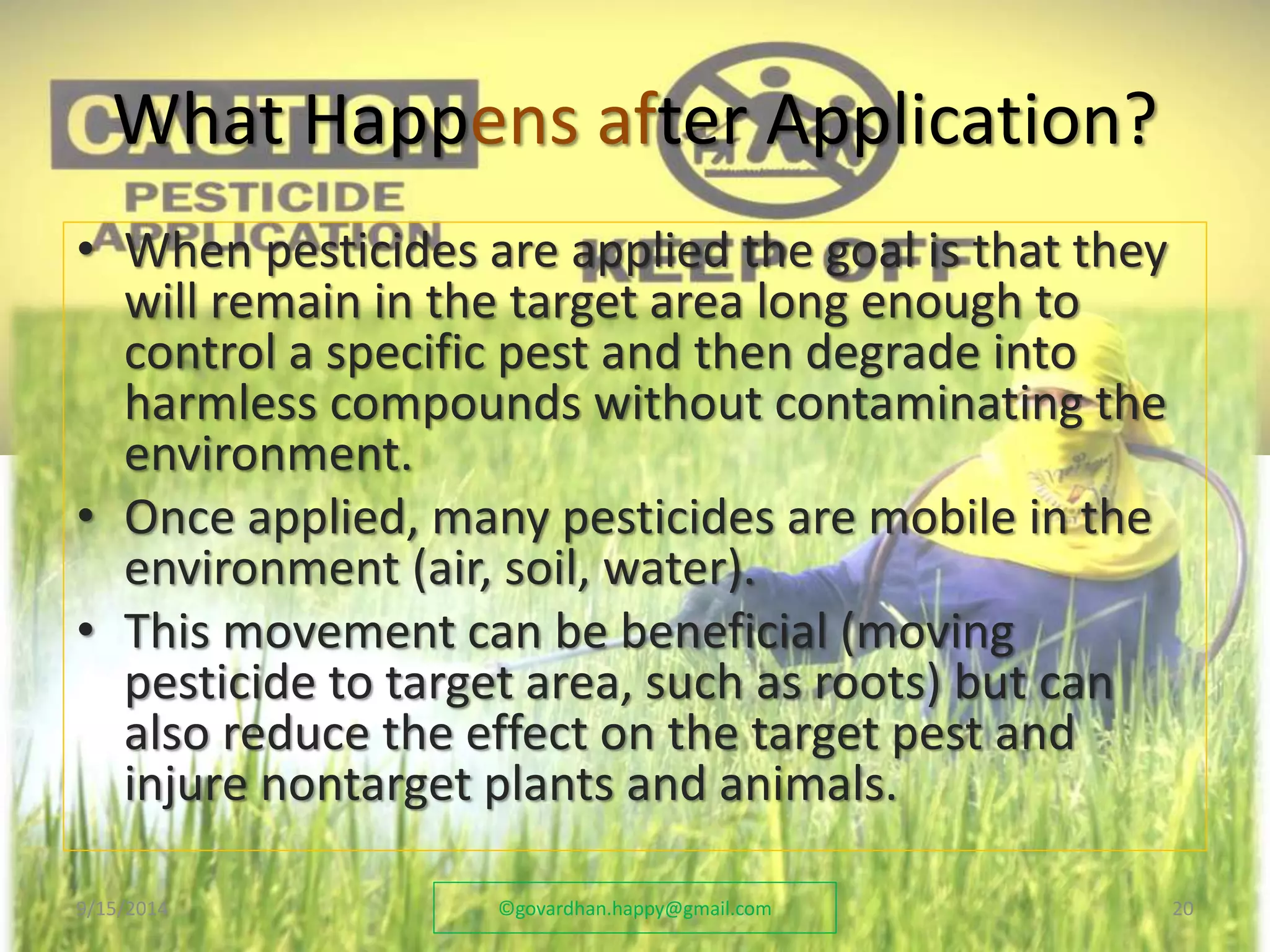 Pesticide Pollution | PPTX