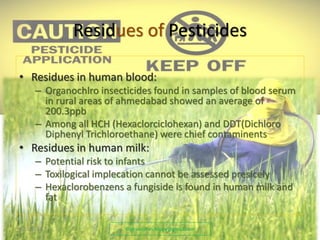 Pesticide Pollution | PPTX