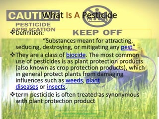 Pesticide Pollution | PPTX