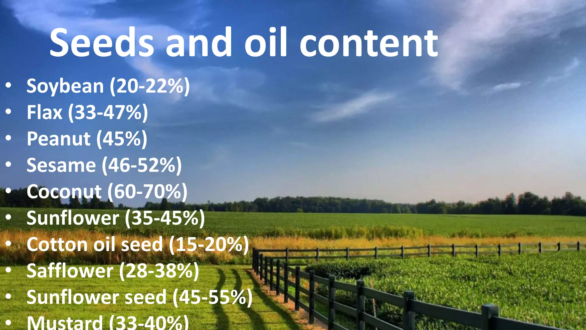 Oil seed crops | PPTX