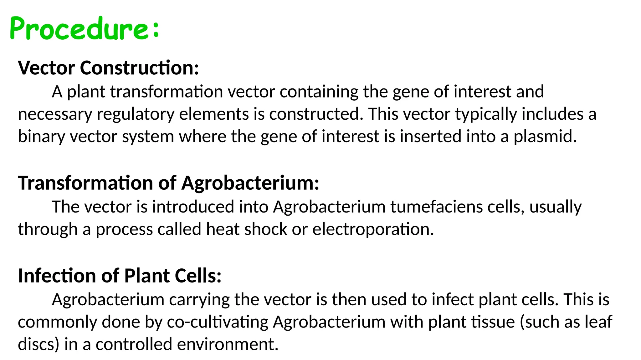 Agrobacterium Mediated Gene Transfer Pptx