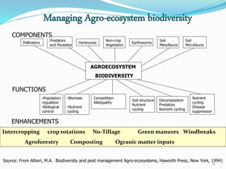 Agrobiodiversity and sustainability | PPTX