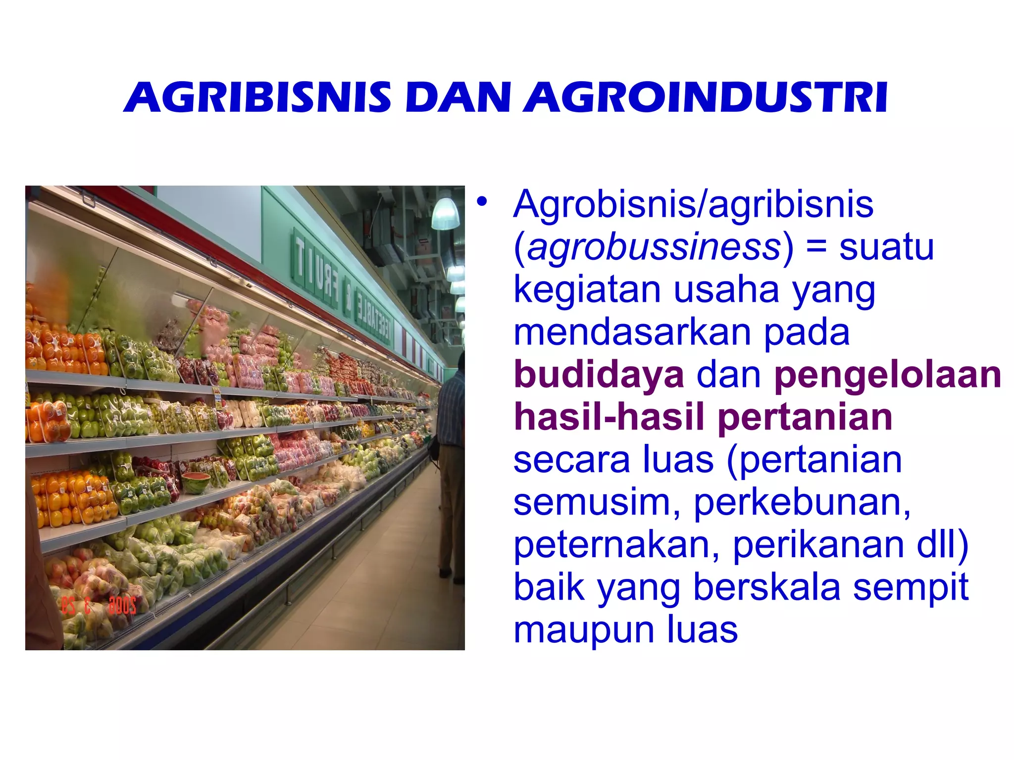 Agrobisnis&agroindustri.ppt -bahan kuliah pip 6-------- | PPT