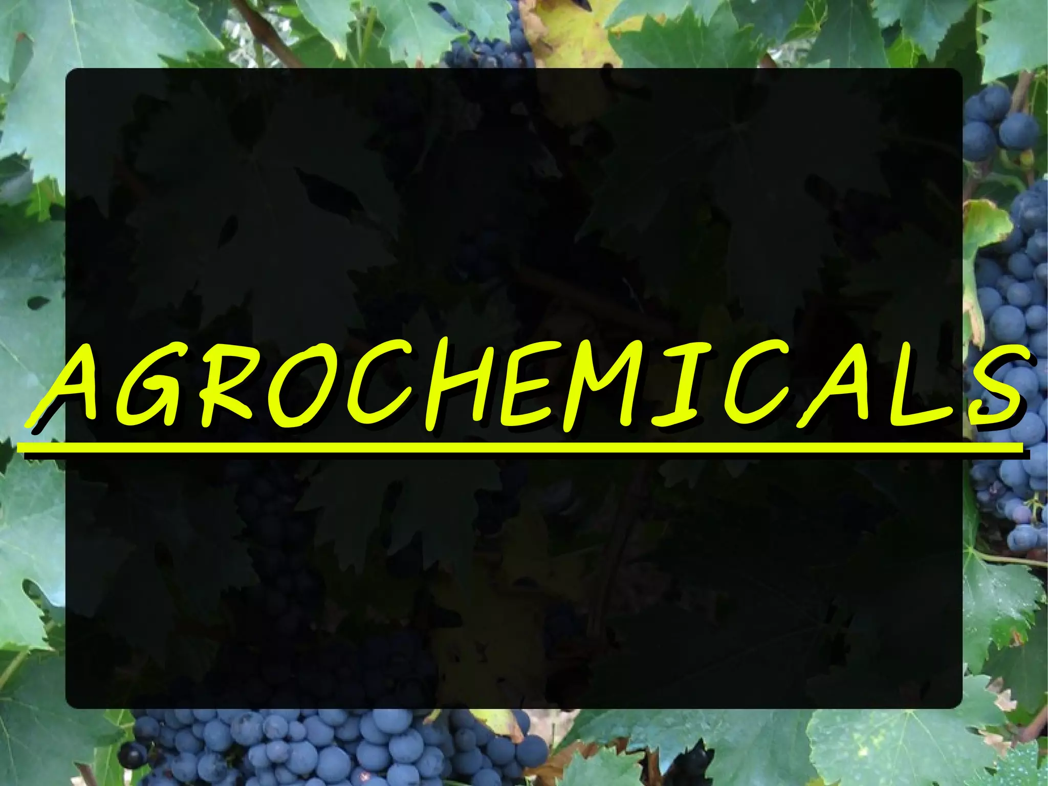 Agrochemicals | PDF
