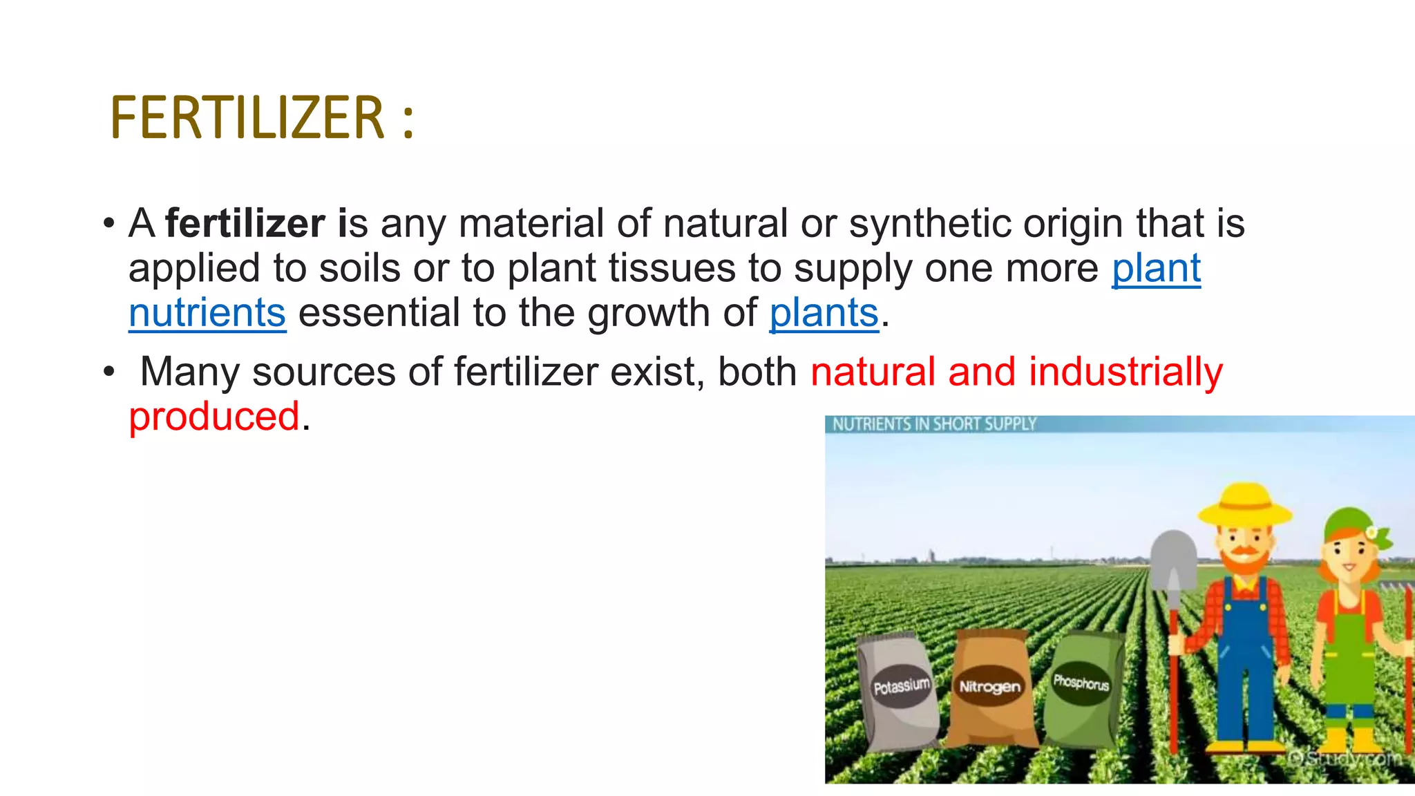 Importance of agricultural chemicals and their role in farming ...